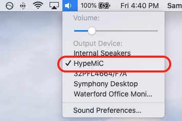 Adjusting HypeMiC Output Signal
